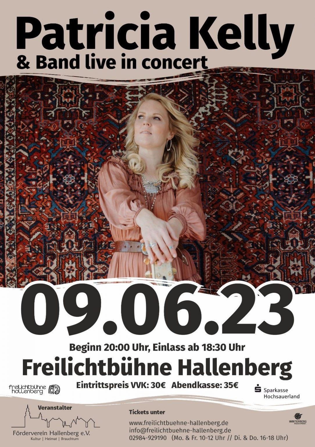 PATRICIA KELLY live in Hallenberg – zoom
